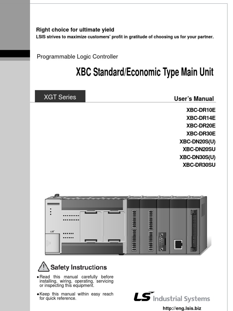 XGB 20,30-40 112,122 | PDF | Programmable Logic Controller | Computer Program