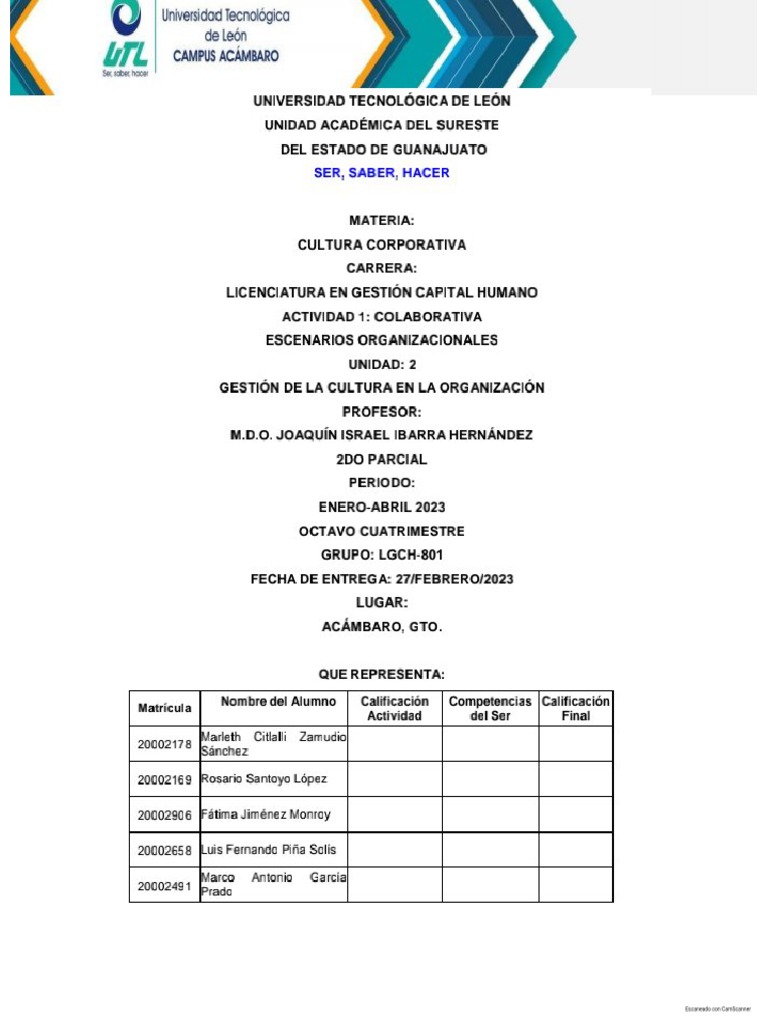 García Prado - Marco - U2 - Act - 1 | PDF