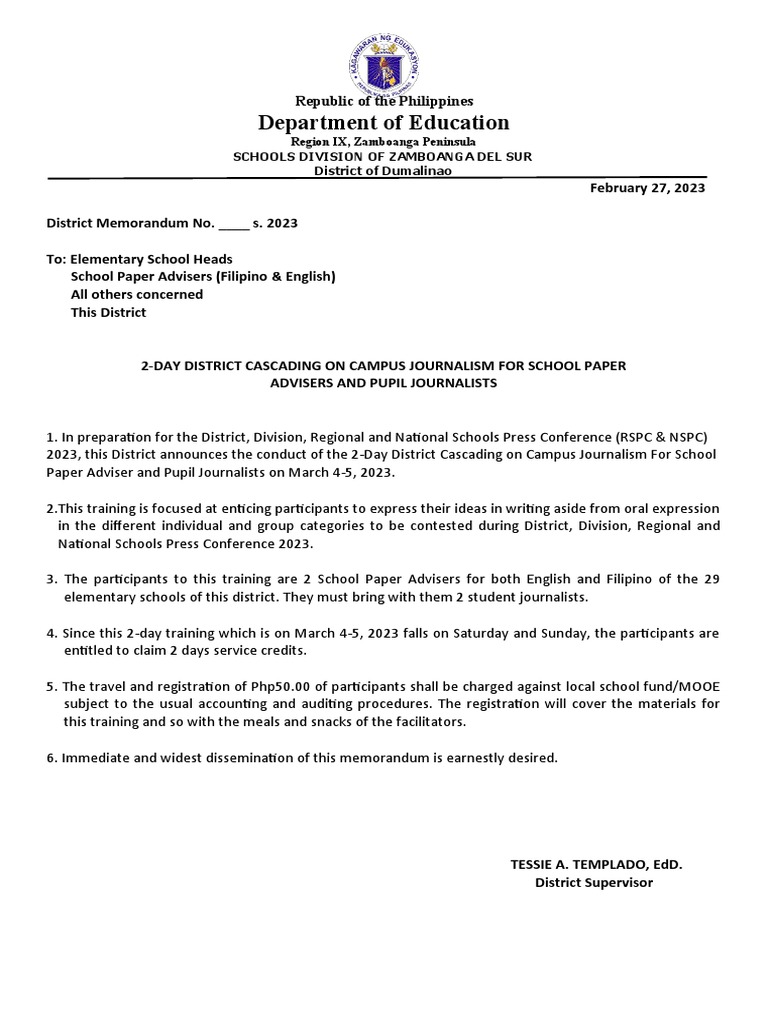 District Memo Campus Journalism | PDF | Wellness