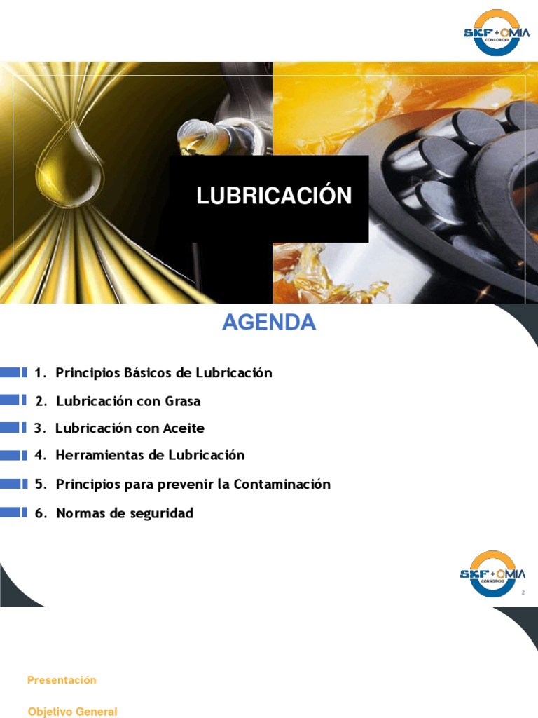 Lubricación | PDF | Lubricante | Rodamiento (Mecánico)