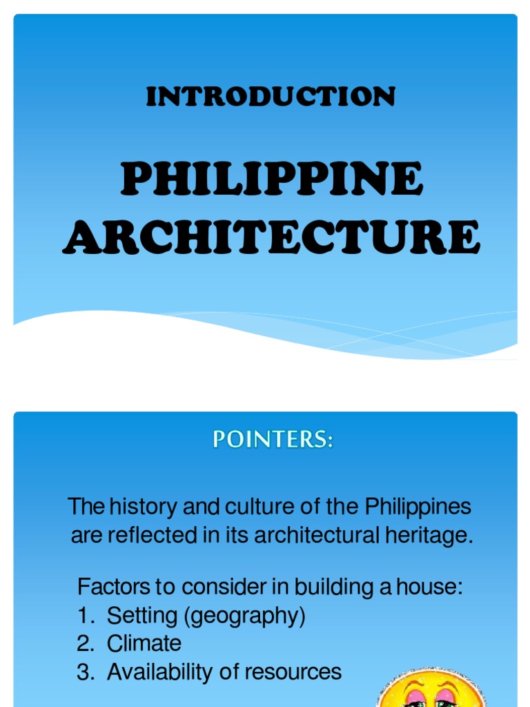Introduction To Philippine Architecture | Download Free PDF | Philippines