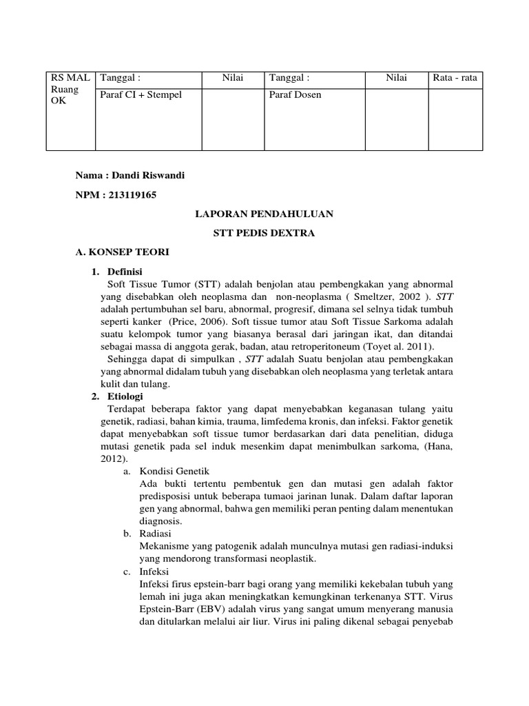 LP STT PEDIS DEX (Dandi Riswandi 213119165) | PDF