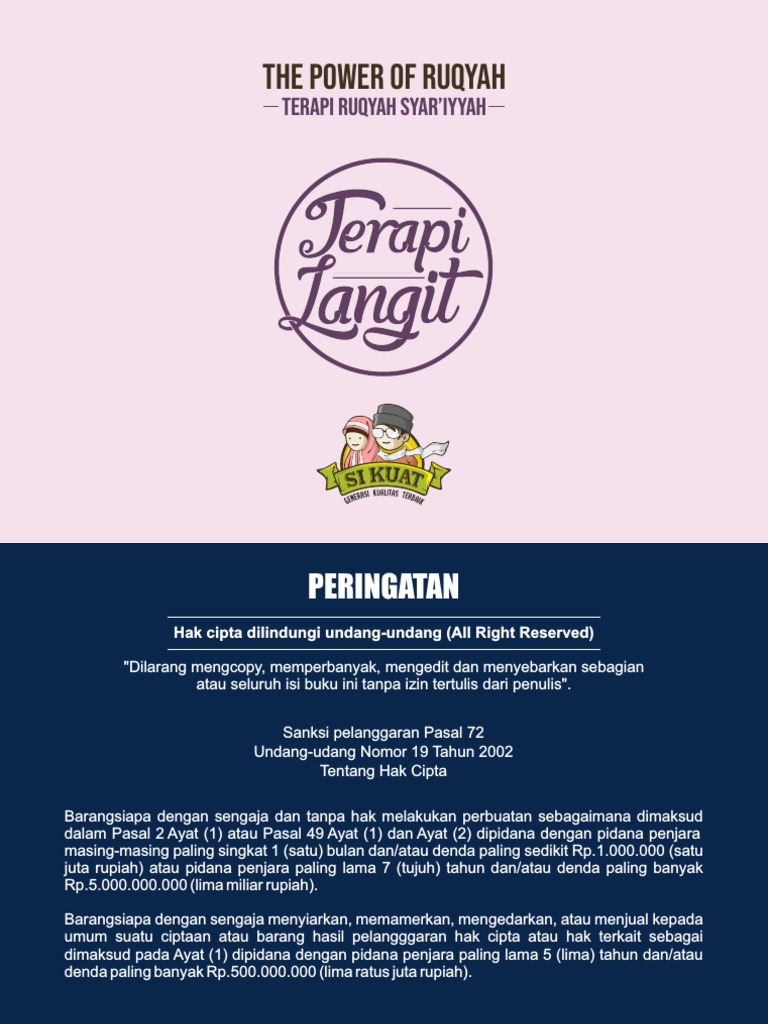 Terapi Anak Metode Ruqyah 43 Hal - Opt | PDF