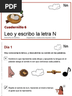Cuadernillo de Lectoescritura: Letra F | PDF