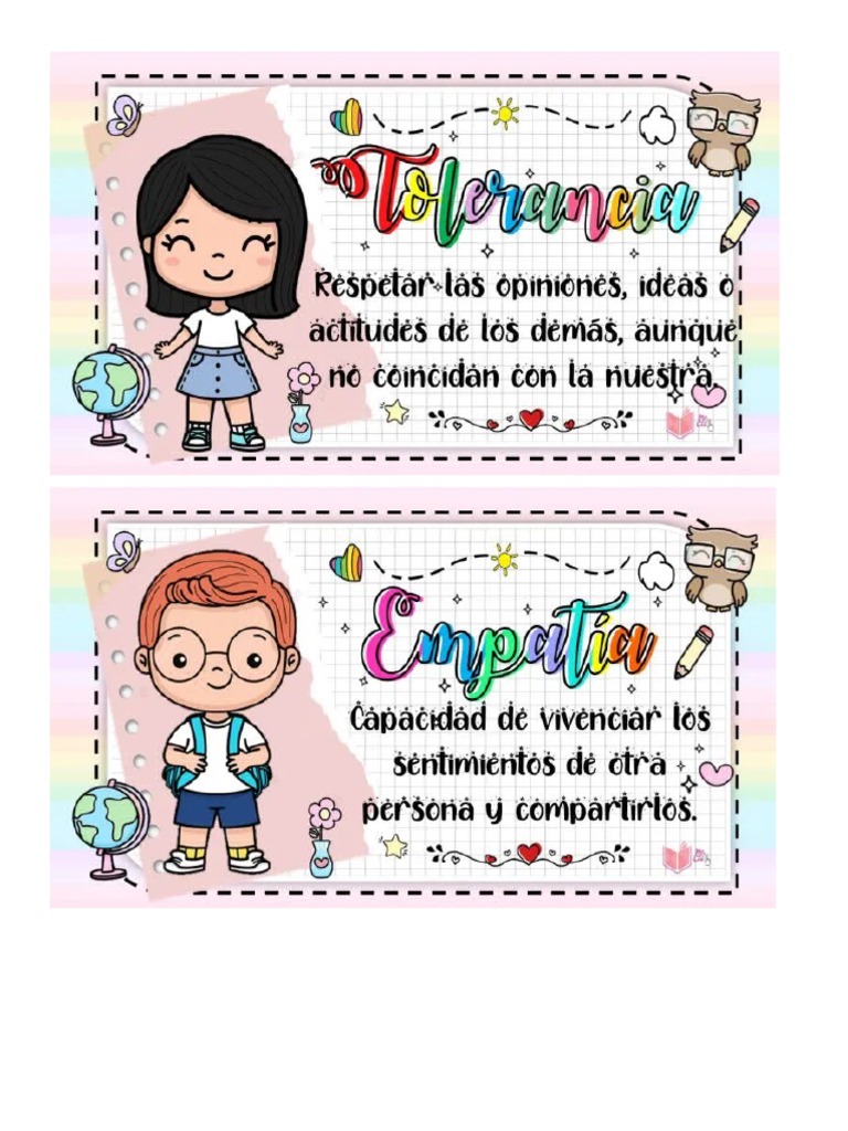 Valores para Imprimir | PDF