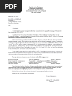 Reclassification Letter | PDF