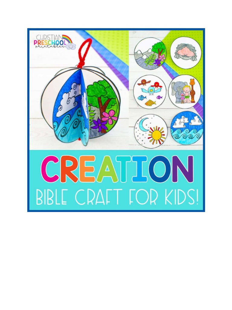 7 Days Creation For Kids | PDF