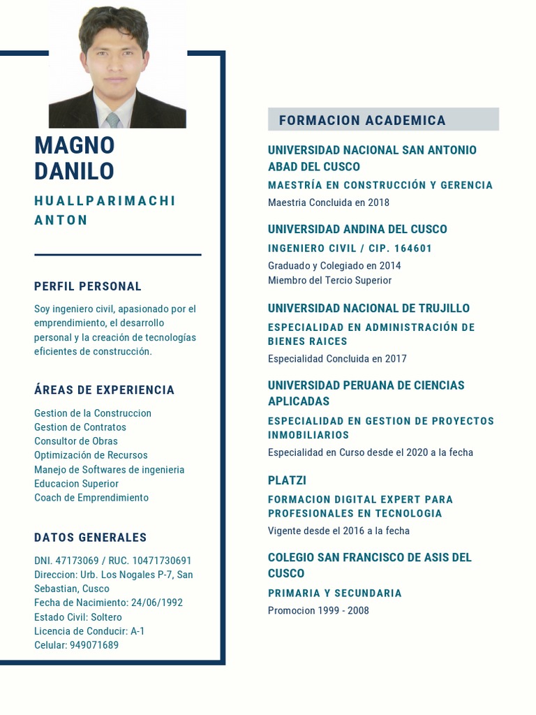CV Magno Danilo | PDF