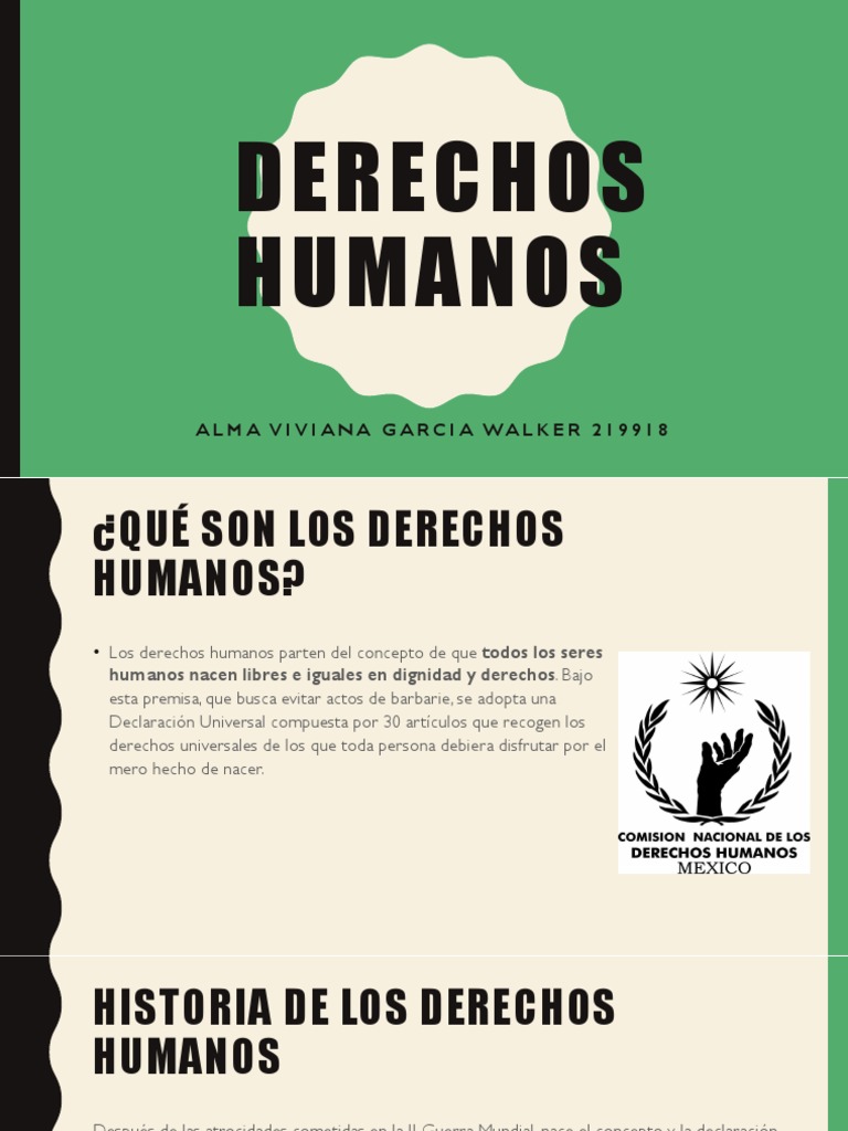 Derechos Humanos Bienestar Social | PDF | Derechos humanos | Derechos