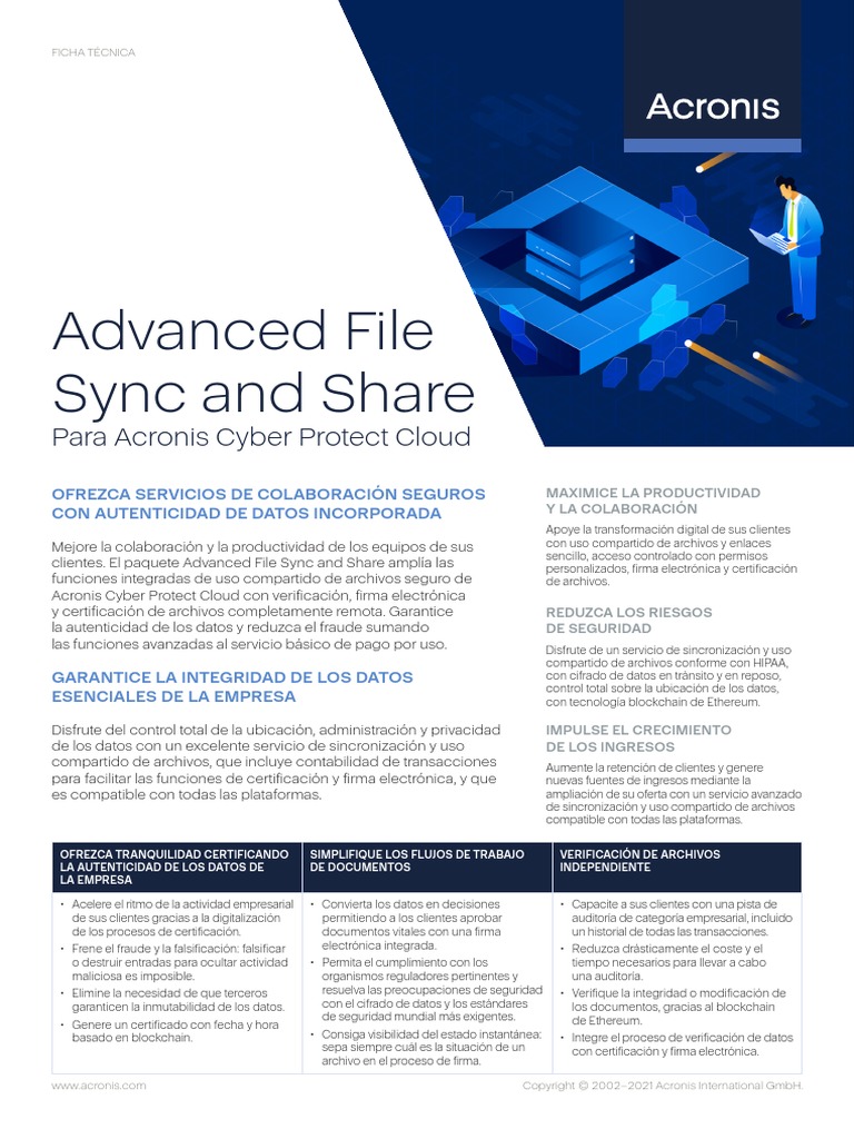 Advanced File Sync and Share ES ES | PDF | Informática | Software