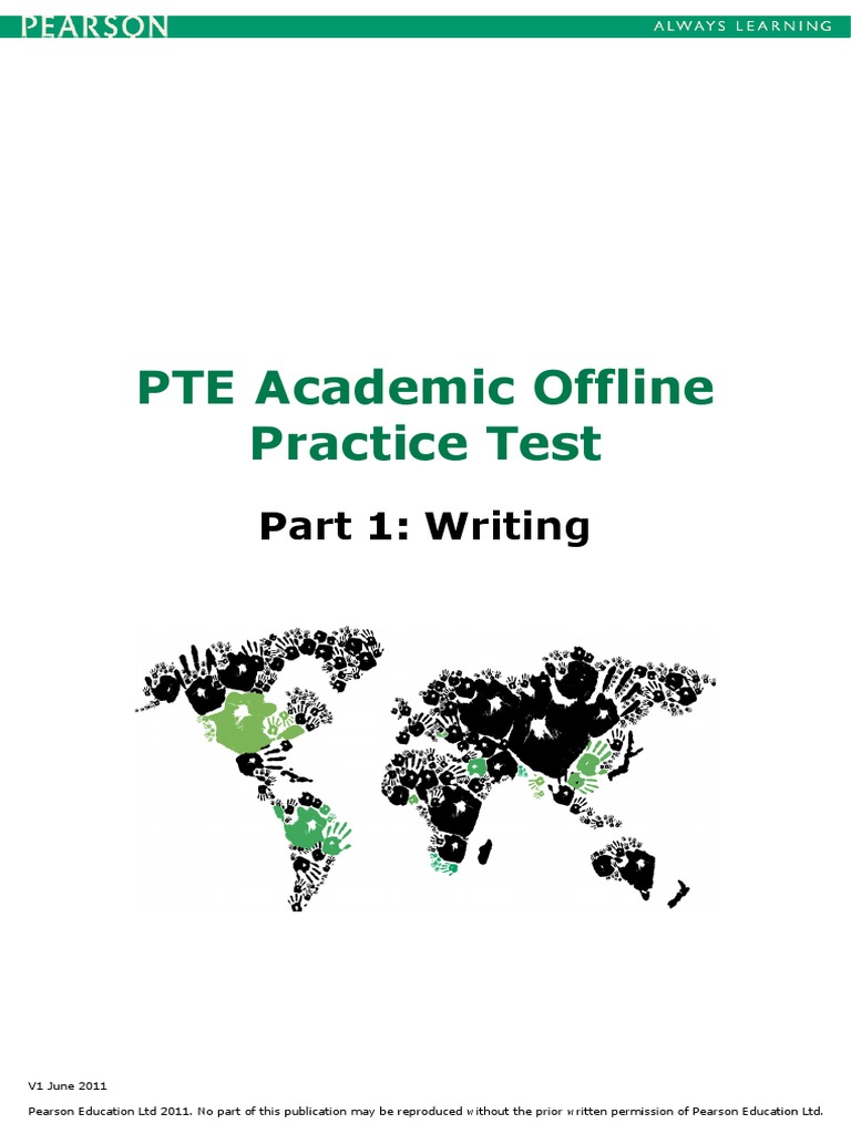 Part1 Writing PTEA Practice Test | PDF | Social Science | Science ...