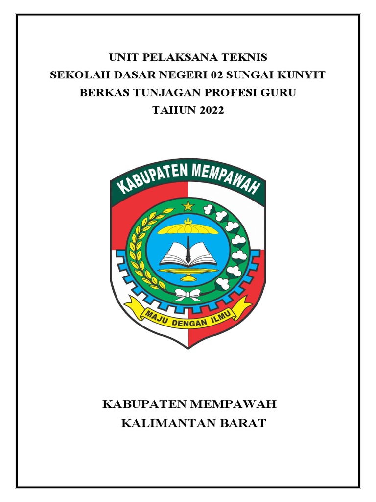 Kafer Daftar Usulan Berkas Sertifikasi | PDF