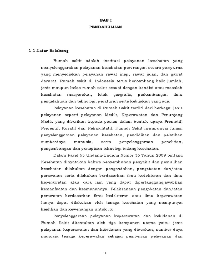 Struktur dan Pelayanan RSUD Lewoleba | PDF
