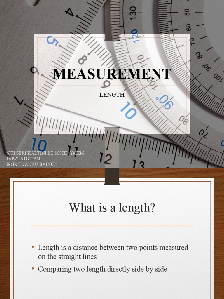 Understanding Length in Measurement | PDF | Area | Length