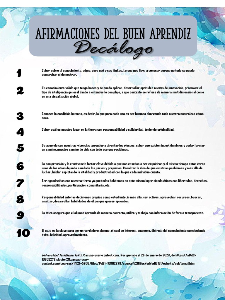 Decálogo | PDF