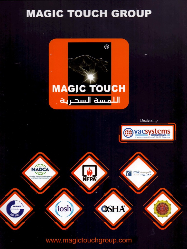 Magic Touch New Profile 2018 | PDF