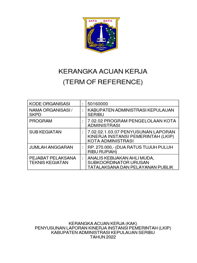 Kak Lkip 2022 | PDF