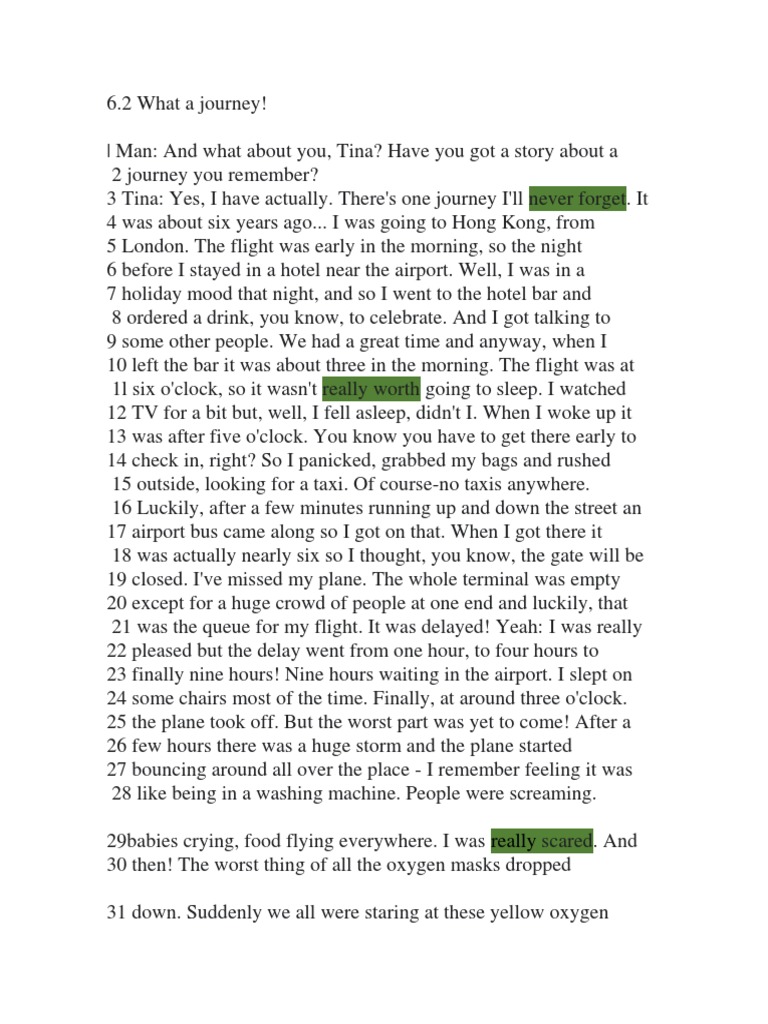 Recording Script & Exercise | PDF