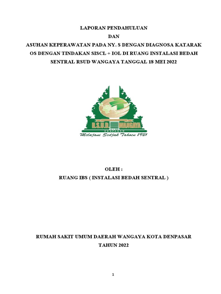 askep IBS terbaru WORD LAMA (Autosaved) | PDF