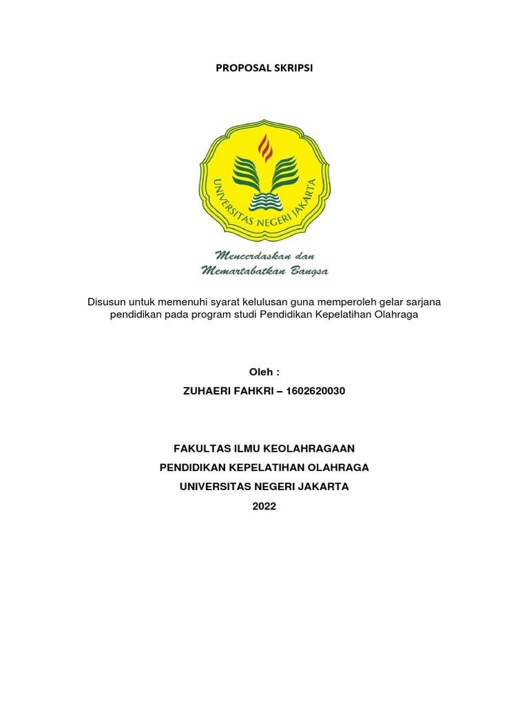 Proposal Skripsi Zuhaeri Bab Iii | PDF