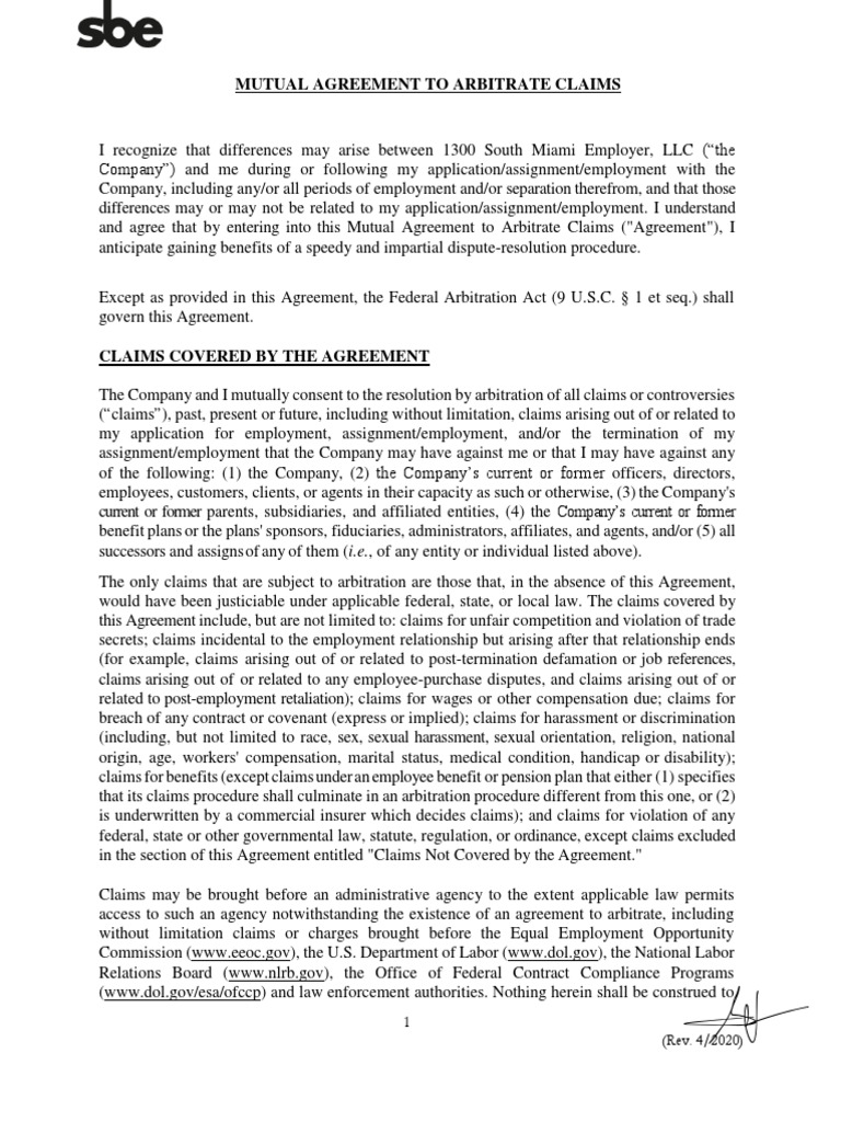 Offer Letter | PDF | Arbitration | Discovery (Law)