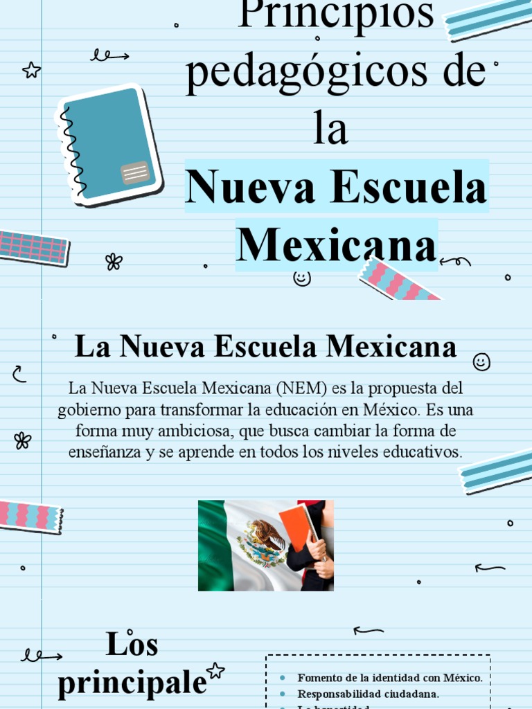 Principios Pedagógicos de La Nueva Escuela Mexicana Presentación | PDF ... Principios Pedagógicos de La Nueva Escuela Mexicana Presentación | PDF ...