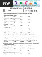 Soal UAS Matematika Kelas 5 SD Semester 2 Dan Kunci Jawaban PDF | PDF