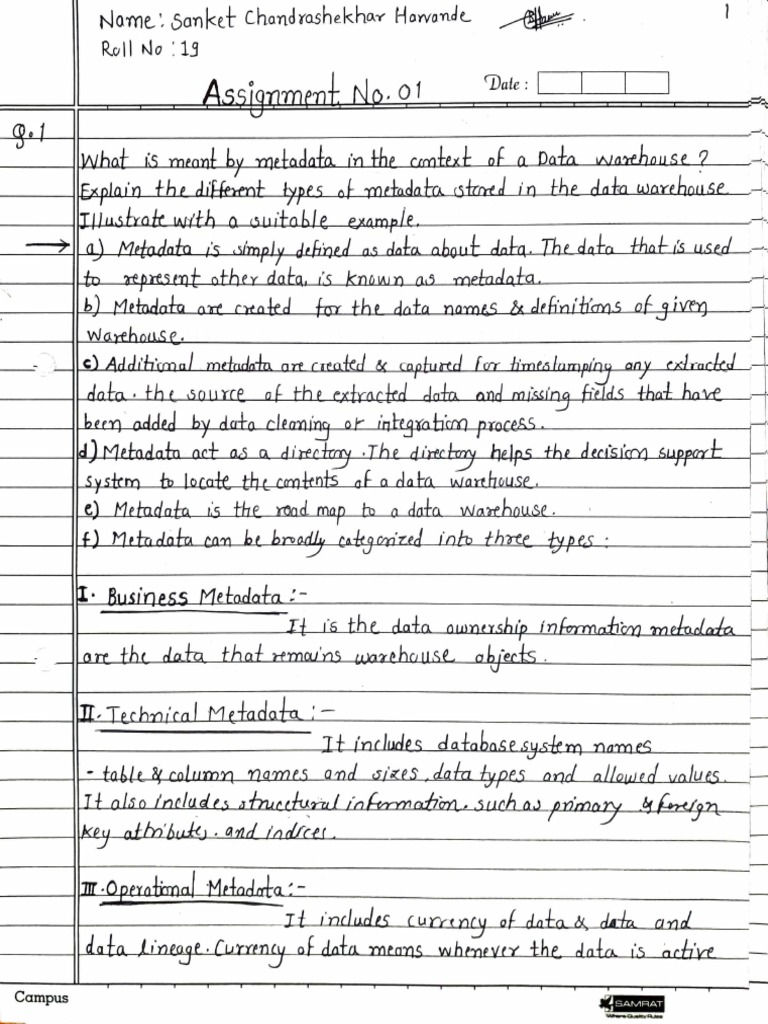 19 Sanket Harvande DWM Assignment 1 | PDF