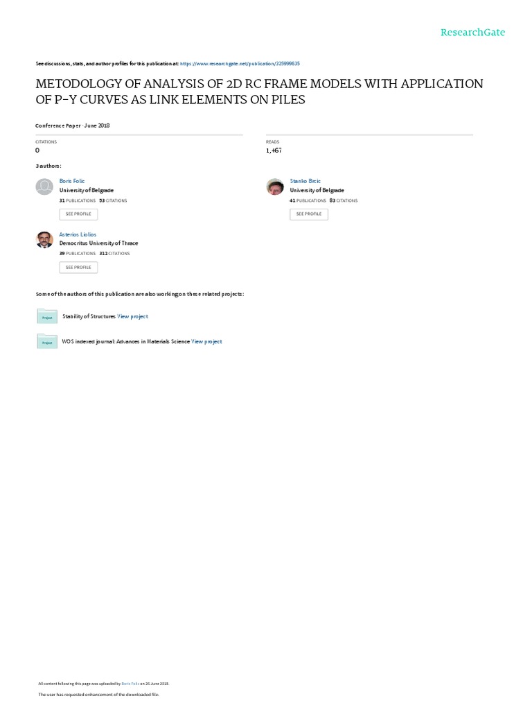 Curva P-Y | PDF | Physical Sciences | Mechanical Engineering