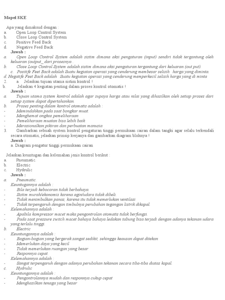 Mapel SKE | PDF | Sains & Matematika | Teknologi & Rekayasa