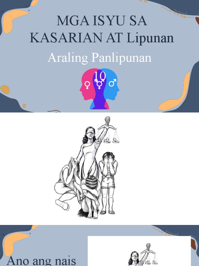 Mga Isyu Sa Kasarian at Lipunan | PDF