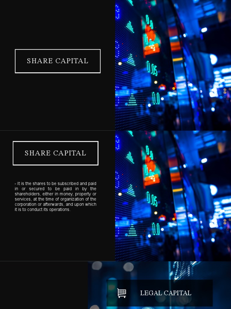 Understanding Share Capital: A Comprehensive Breakdown of Key Concepts Related to Shareholder ...