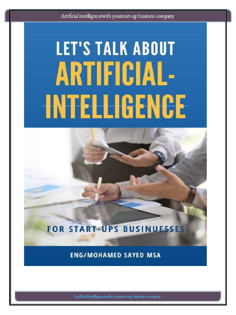 Artificial-Intelligence For Start-Ups Strategies For Success 2023 ...