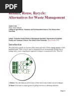 Tucson Trash and Recycling Schedule 2025-2026 | PDF | Reuse | Waste ...