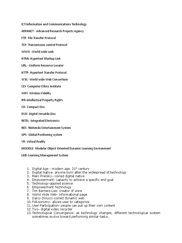 Etech Reviewer | PDF | World Wide Web | Internet & Web