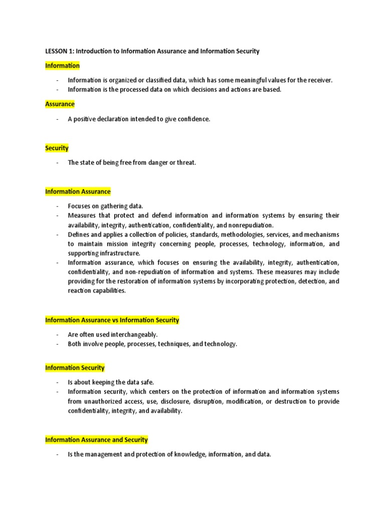 IAS Reviewer | PDF | Information Security | Security