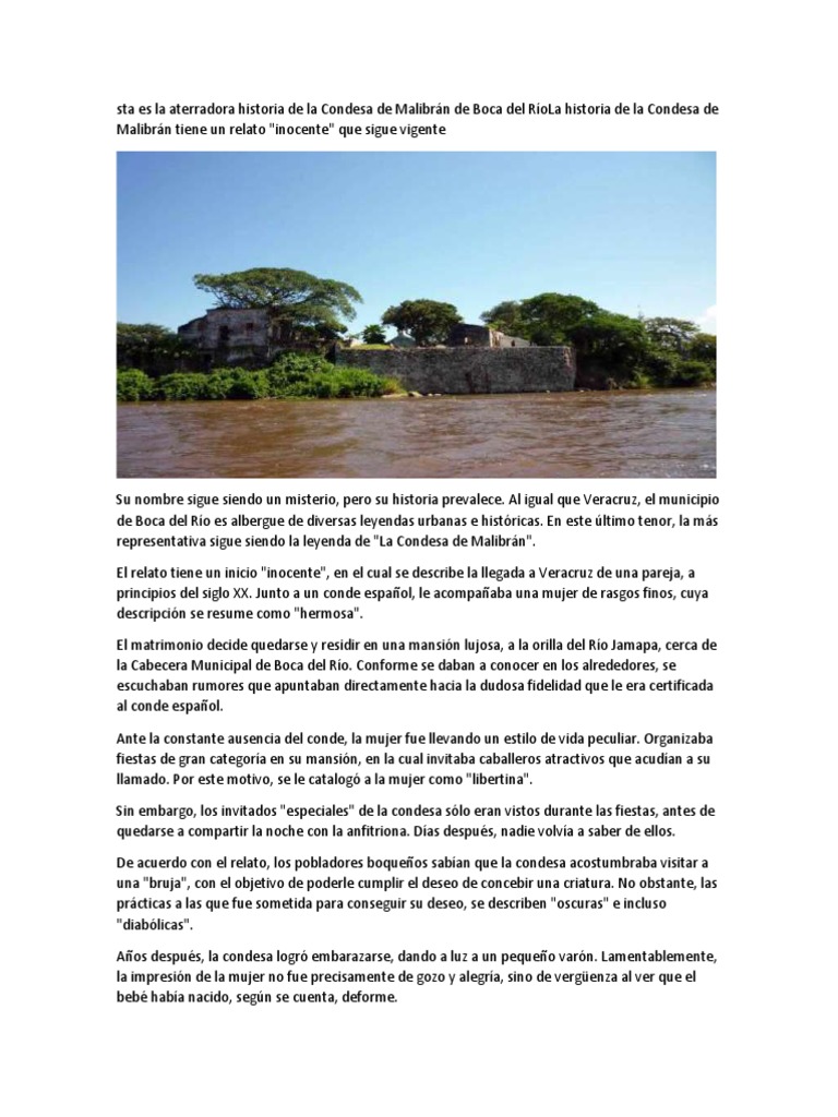 Condesa de Malibran Historia | PDF | Novela negra, policíaca y suspenso ...