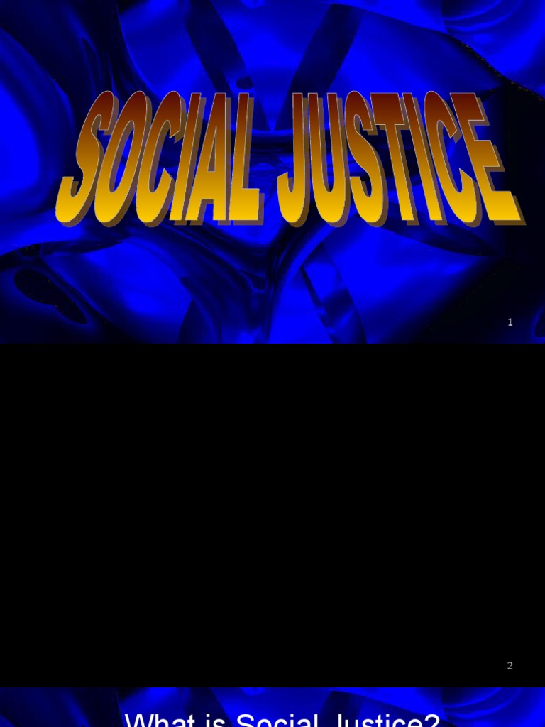 Social Justice | PDF | Justice | Crime & Violence