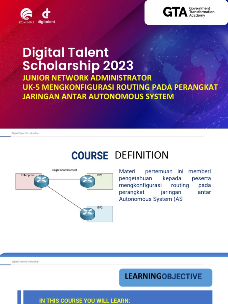 UK5 - Mengkonfigurasi Routing Pada Perangkat Jaringan Antar Autonomous System | PDF