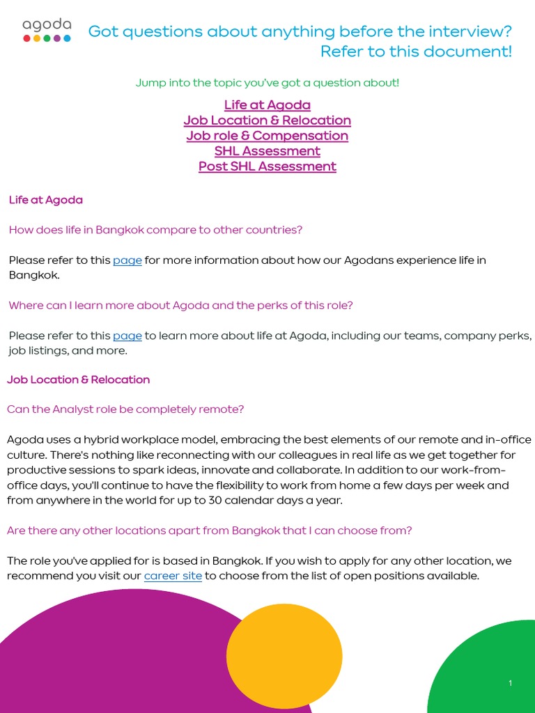 FAQ On Analytical Roles | Download Free PDF | Recruitment | Intelligence Analysis