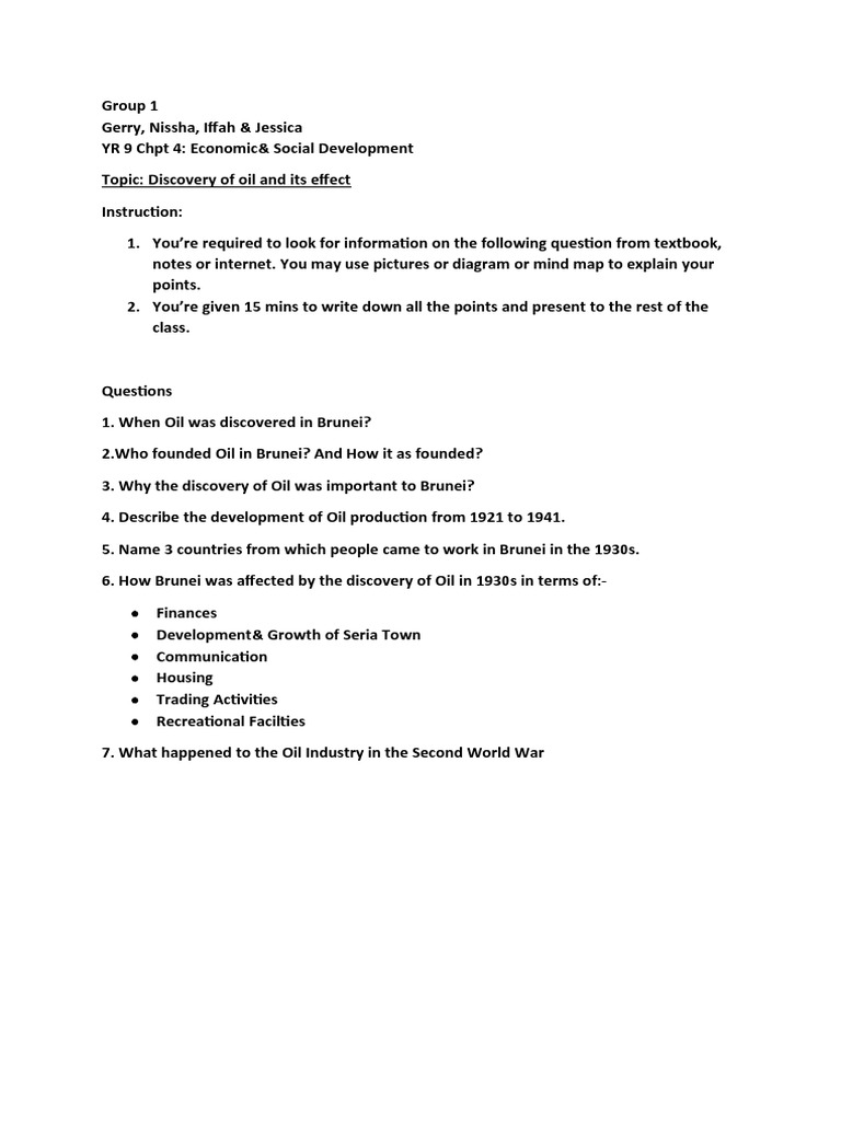 Yr 11 Revision Activities Chpt 4 Pdf