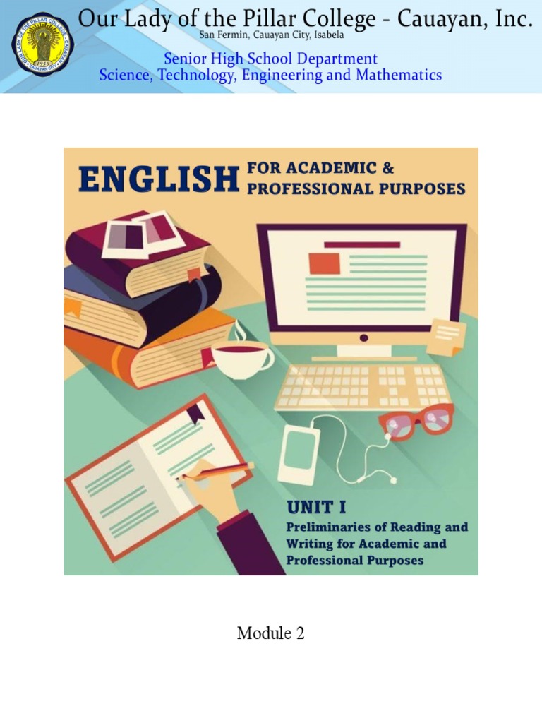 Module Activity EAPP Lesson 2 | PDF | Teachers | Psychology