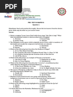 G7 Mapeh-Exam With Answer Key | PDF | Cebu | Non Communicable Disease