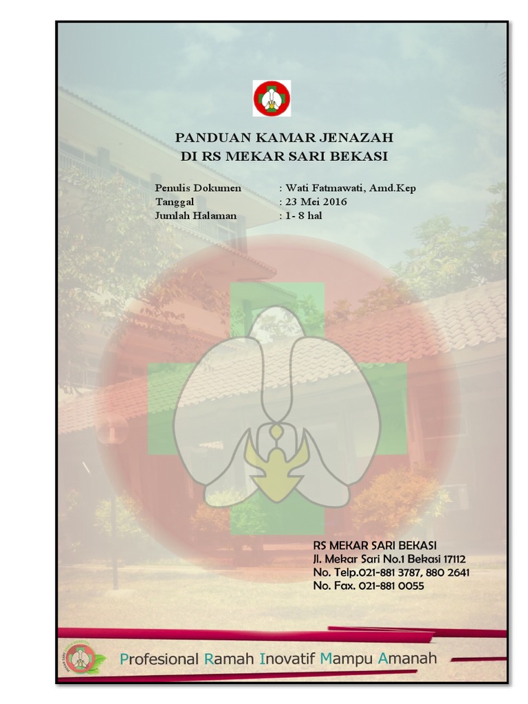 PANDUAN Kamar Jenazah | PDF