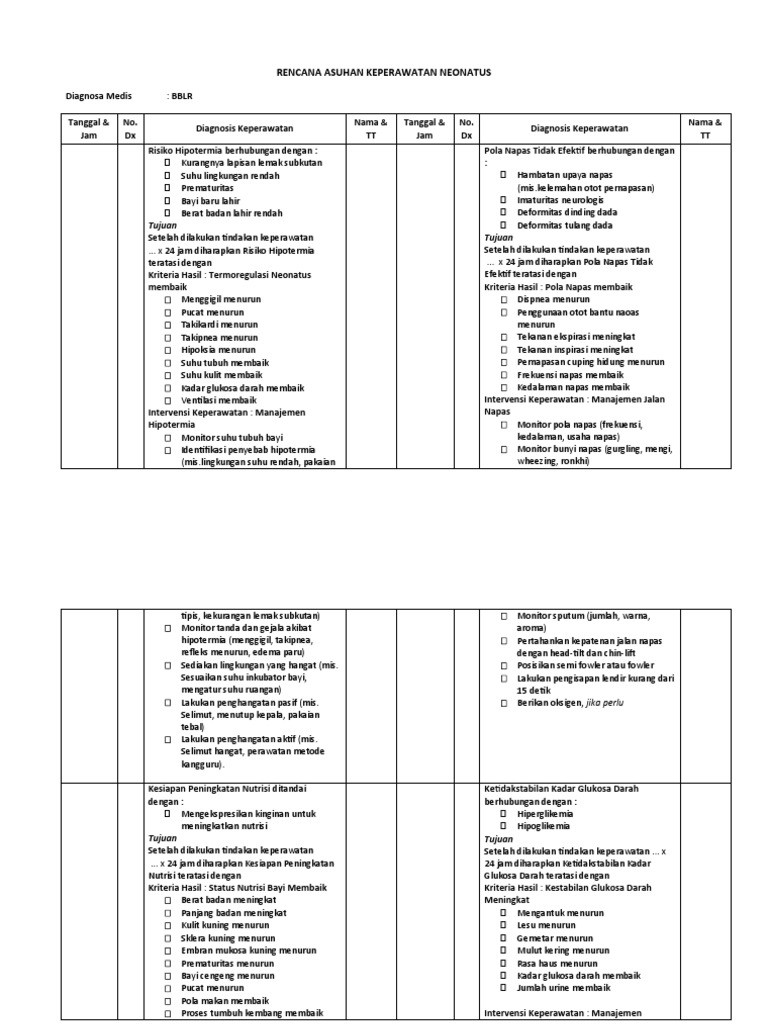 Askep BBLR Dan Resiko Infeksi | PDF | Kesehatan Holistik