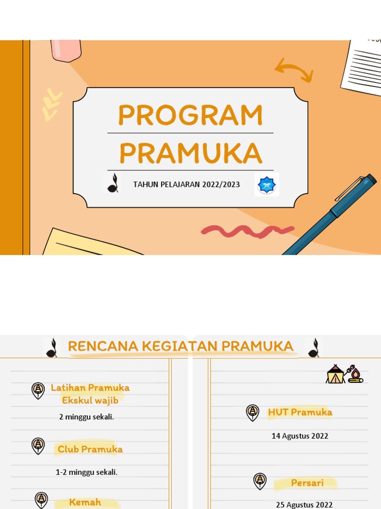 Presentasi Pramuka 2022 | PDF