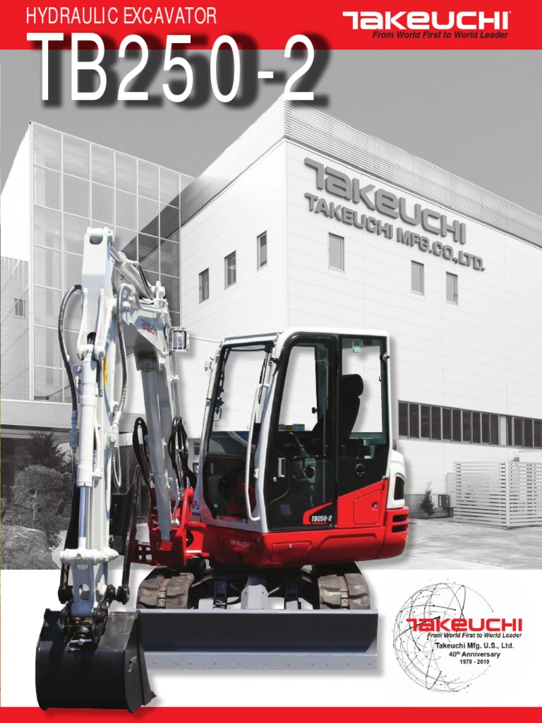 TB250-2-Takeuchi Excv | PDF | Vehicles | Manufactured Goods