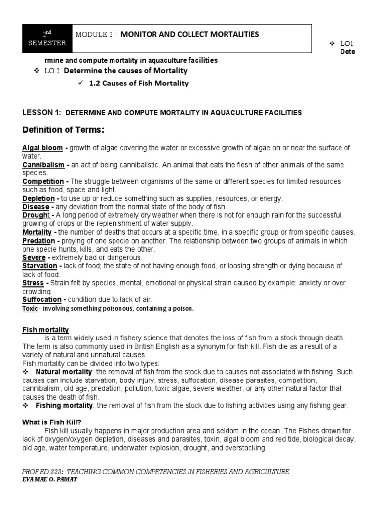 Prof 323 2ND Sem Module 2 1 | PDF | Environmental Science Prof 323 2ND Sem Module 2 1 | PDF | Environmental Science