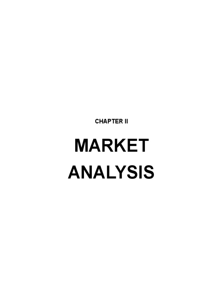 Chapter 2 - Market Analysis - Group 2 | PDF | Prices | Product (Business)