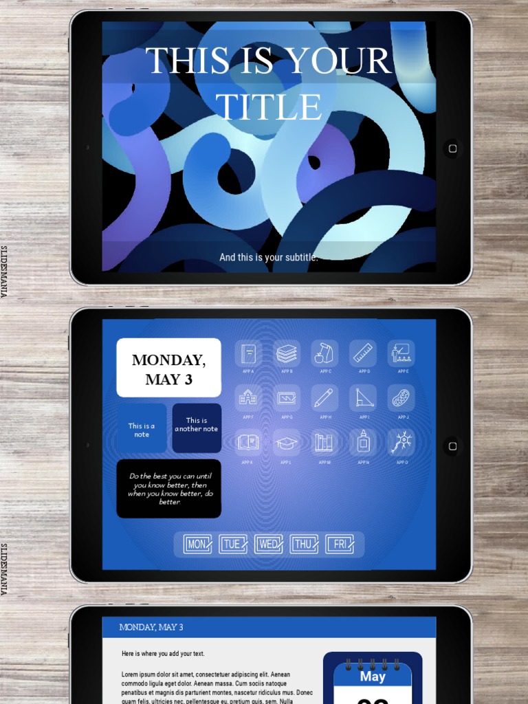 My Ipad Presentation SlidesMania | PDF